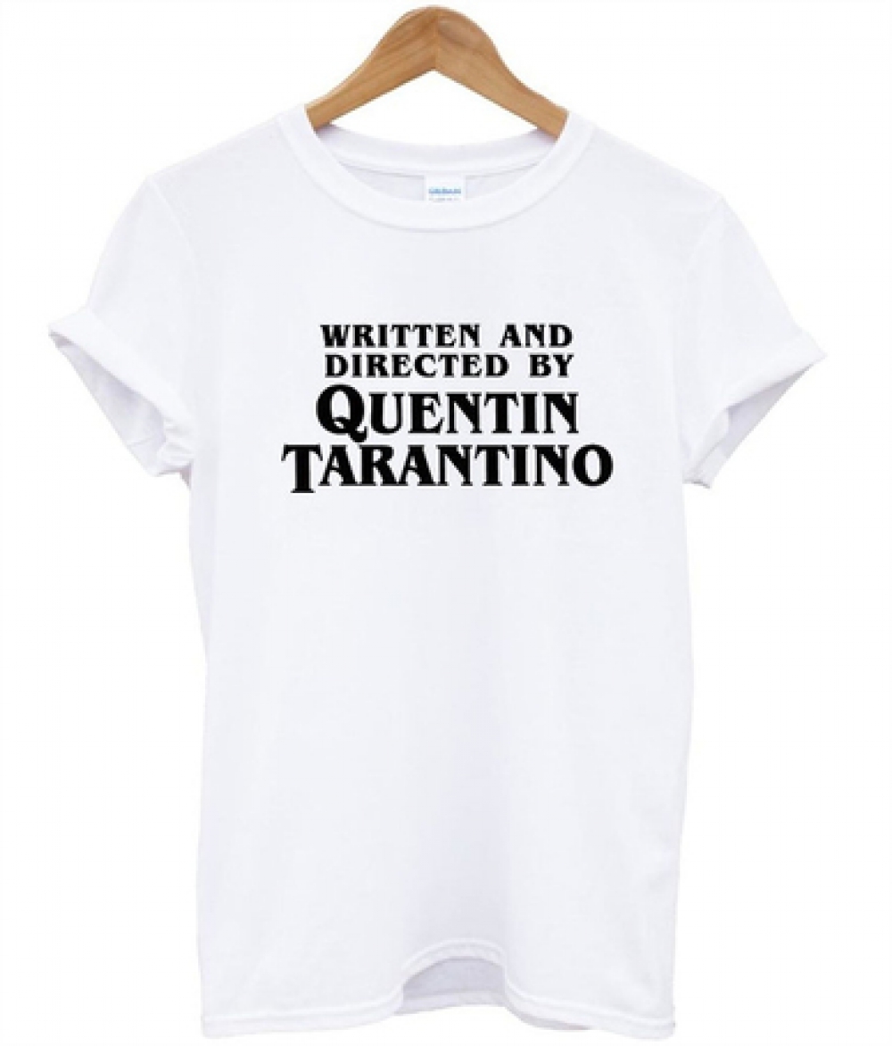 Written And Directed By Quentin Tarantino T Shirt Adult Unisex Size S 3xl